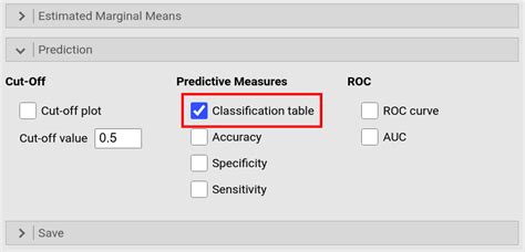 From Spss To Jamovi Logistic Regression — Jamovi Documentation