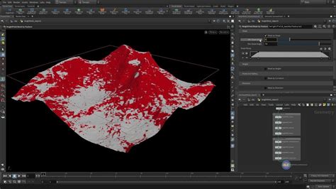 Houdini Foundations Terrain 2 Add And Visualize Mask Layers Youtube