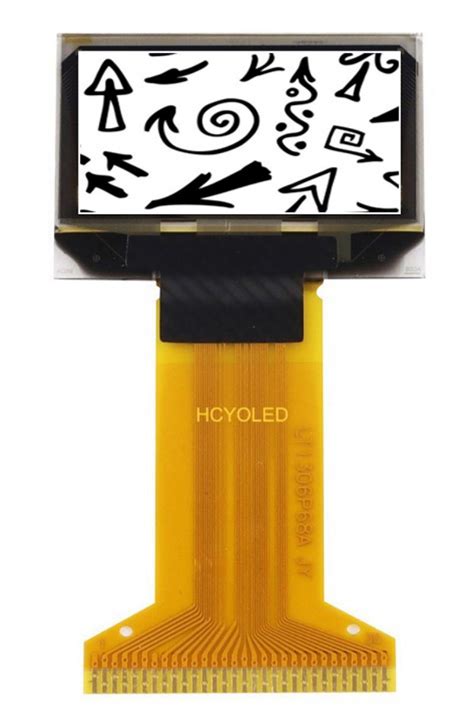 Elevate Your Design With Our 1 3 OLED Display Equipped With 31 1mm FPC And 128X64 Resolution
