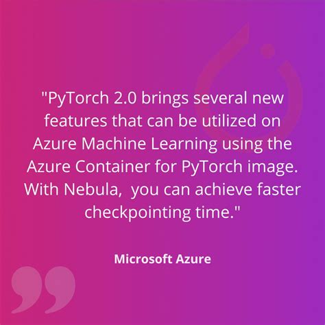 Pytorch On Linkedin 🚀 Azure Container For Pytorch With 20 Support Is Here Train Your Models