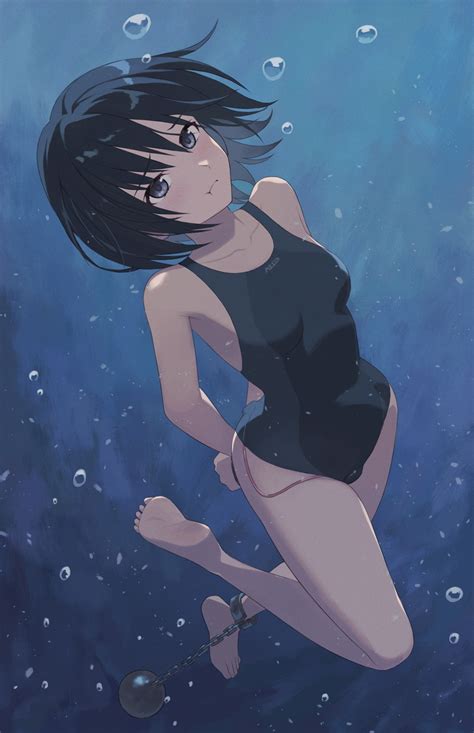 Rule 34 Air Bubble Amagami Asphyxiation Ball And Chain Restraint