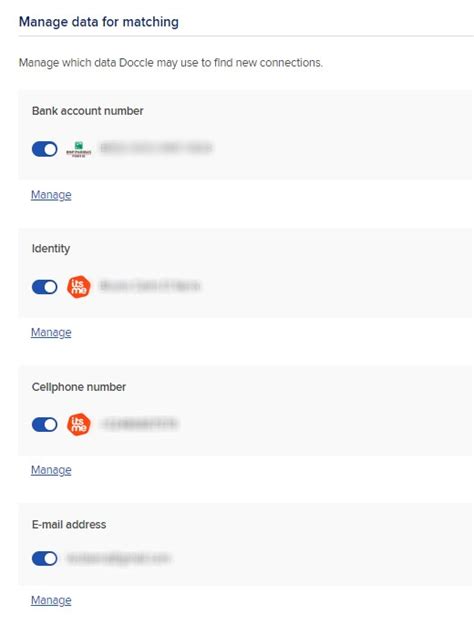 Use Of Data Points For Connections Doccle Help Center