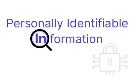 Securing Personally Identifiable Information Pii In Web Applications📋