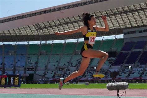 日本陸上競技連盟 on Twitter 日本選手権 女子三段跳 1位 森本麻里子内田建設AC14m16 0 7 日本新