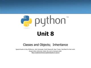 Python Classes And Objects Inheritance PPT