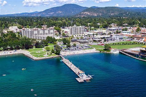 Map Of Coeur Dalene Lake Idaho