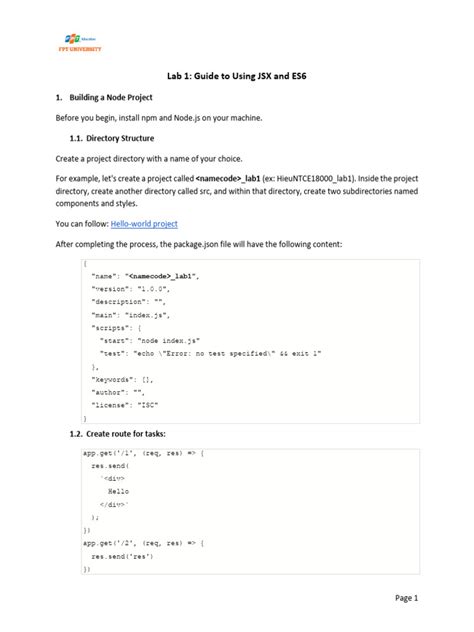 Lab1jsxandes6 Pdf Directory Computing Software Development