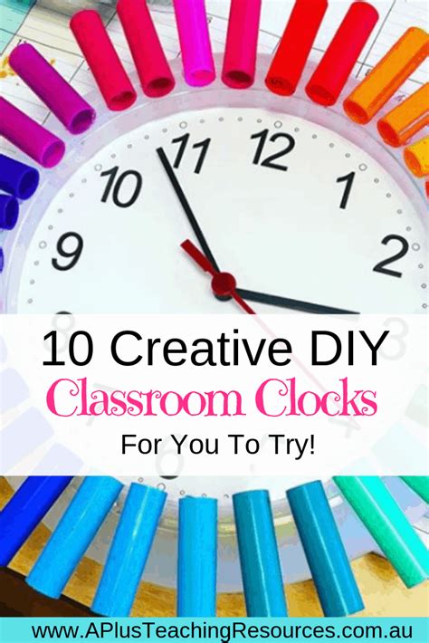 10 DIY Classroom Clock Decor Ideas To Rock Your Clock