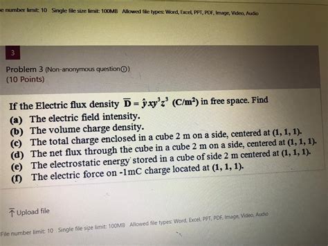 Solved He Number Limit 10 Single File Size Limit 100mb