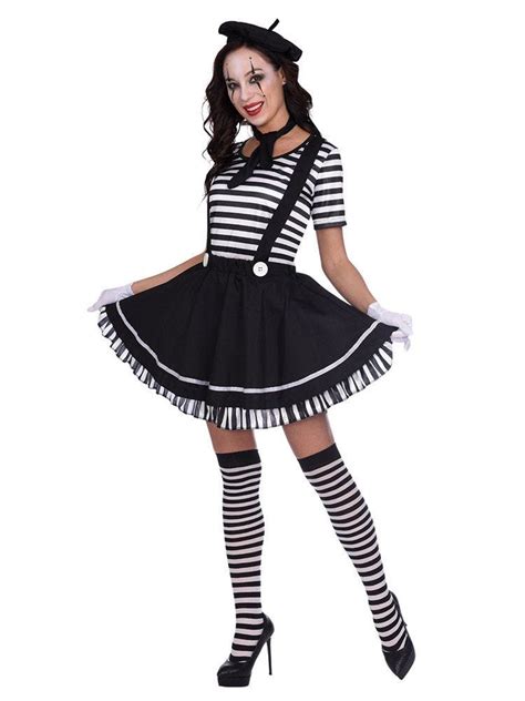 Mime Artiste Adult Costume Party Delights