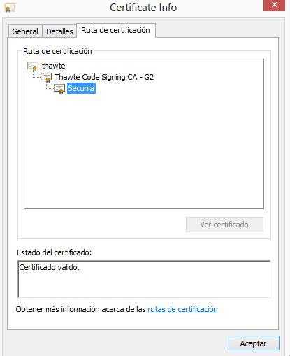 showing certificate chain without validating with windows certificate