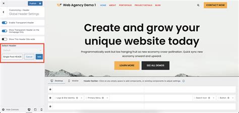 Multiple Headers PRO ThemeIsle Docs