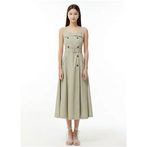 [잇미샤] 벨티드 슬리브리스 원피스 Itn7wop640 Ssg Com