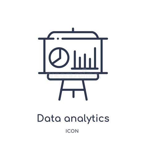 Linear Data Protection Icon From Gdpr Outline Collection Thin Line Data Protection Icon