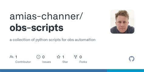 GitHub Amias Channer Obs Scripts A Collection Of Python Scripts For