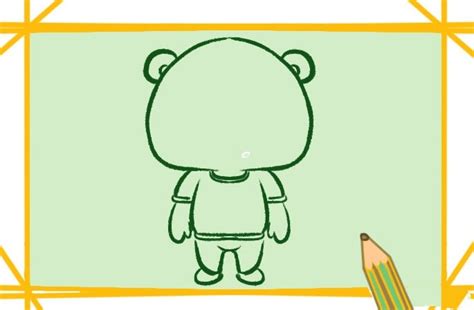 可爱的卡通熊猫简笔画 简笔画