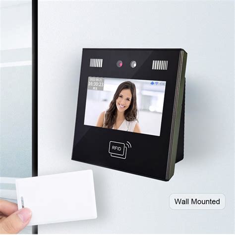 Wifi Facial Recognition Time Attendance Access Control With Built In Battery