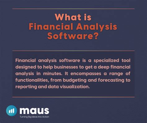What Is Financial Analysis Software