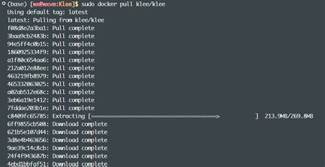 技术积累klee安装使用 Shaw