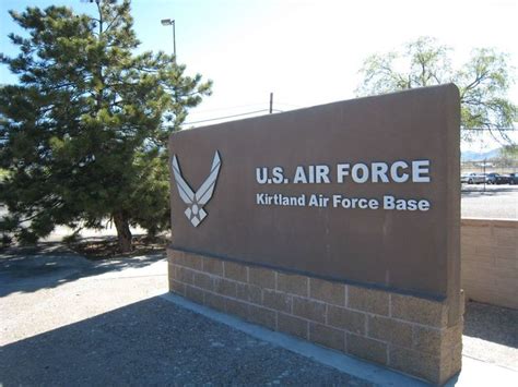 Map Of Kirtland Air Force Base