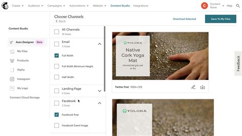 Mailchimp S Design Tool Looks To Automate Branding Pcmag