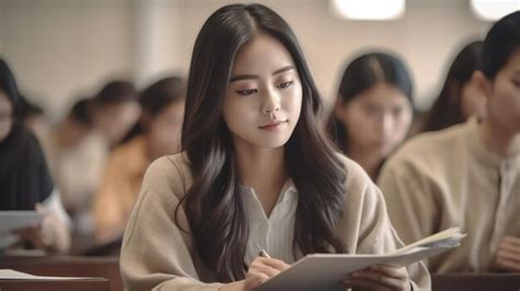 Premium Ai Image New Comer In Class
