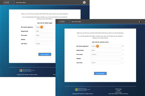 Examples Of Use User Attributes Manager Let Users Choose Their Default Signature CodeTwo