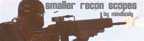 Smaller Recon Scopes At Fallout 4 Nexus Mods And Community
