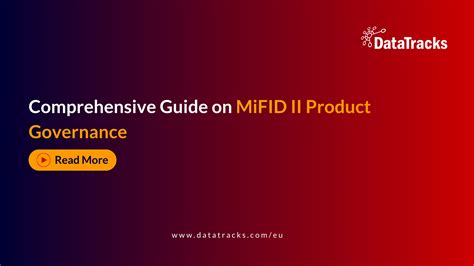 Mifid Ii Product Governance Datatracks