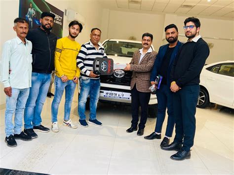 Congratulations Mr Rajeev Singh On Sant Toyota Kangra