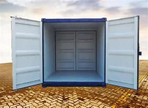 10 Double Door Container Steel Floor Newnew Sea Container Quality
