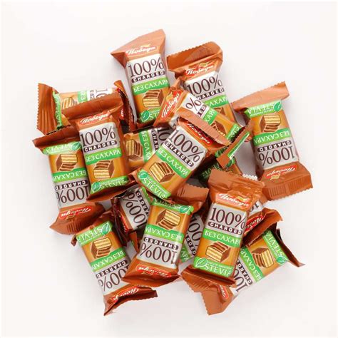 Бонбони Чаржед без захар млечен шоколад от Кондитерская фабрика Победа София