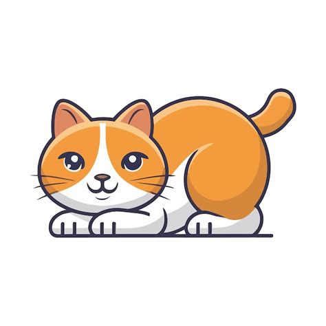 Premium Vector Cat Vector Illustration