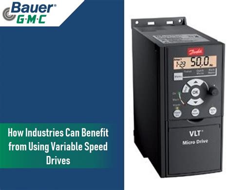 How Industries Can Benefit From Using Variable Speed Drives