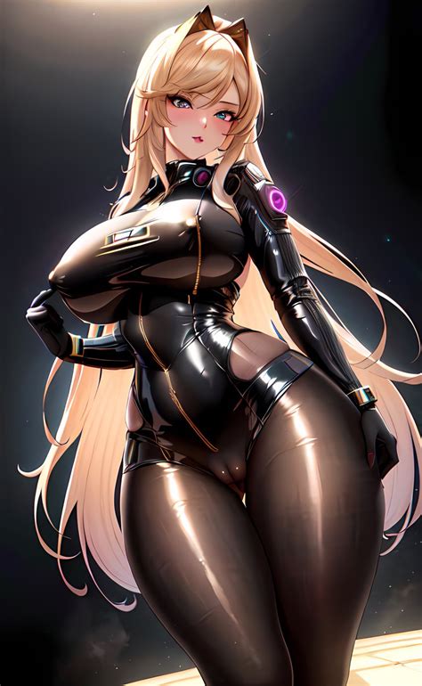 Rule 34 Ai Generated Arms Ass Bodysuit Breasts Eyes Face Female Full Body Hair Humanoid Latex
