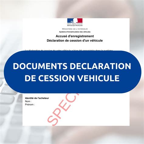Comment Remplir Un Certificat De Cession