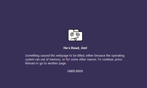 New Google Chome Error Screen Thom Craver
