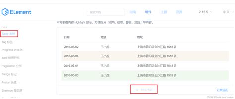基于vue使用element快速搭建网页（案例详细分析）基于element 的网页ui Csdn博客