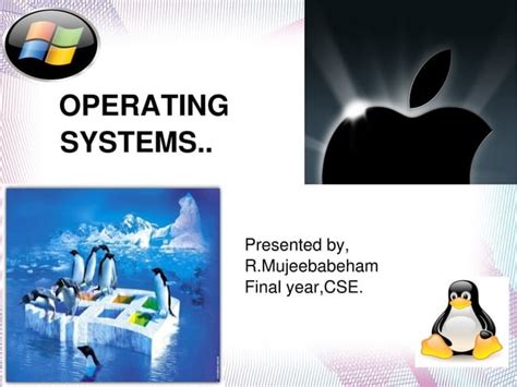 Operating Systems Ppt