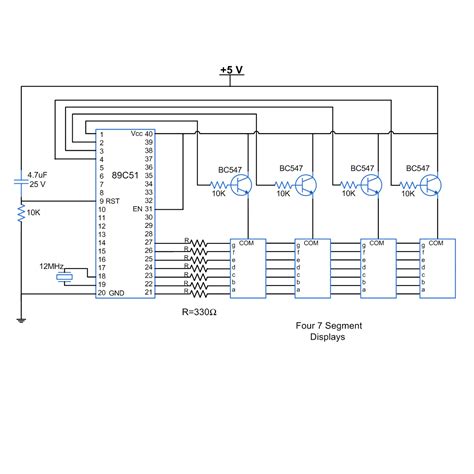 Simple Digital Clock Using 8051 Microcontroller At89c51 ~ Open Source Hardware And Computing