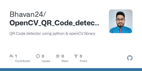 Github Bhavan24opencvqrcodedetectorpython Qr Code Detector