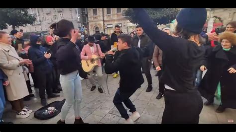 ქუჩის მუსიკოსები ბექა არჩვაძე Уличные Музыканты Бека Арчвадзе Тбилиси Грузинские песни