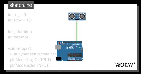 Arduino Uno Distance Sensor Dev Wokwi Esp32 Stm32 Arduino Simulator