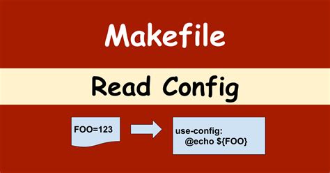 Makefile How To Use Variables Defined In A Config File Technical Feeder