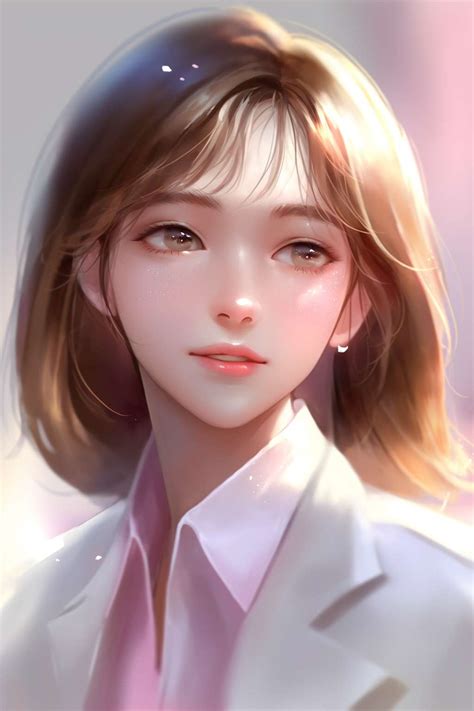 短发少女原画 全部作品 Ai绘画 素材集市