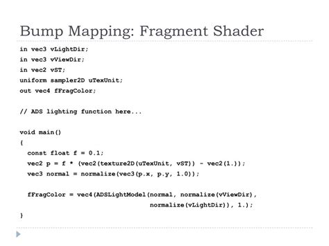 Ppt Texture Mapping Applications Powerpoint Presentation Free Download Id2500943