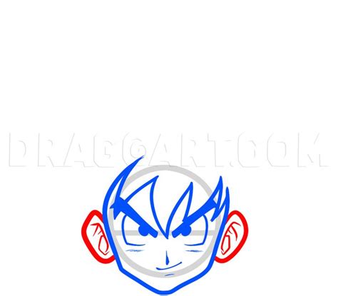 How To Draw Goku Easy Step By Step Drawing Guide By Dawn Dragoart Com Goku Drawing