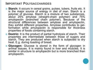 Classification Of Carbohydrates Ppt Chemistry Science