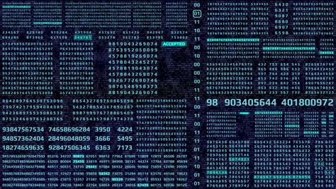 Hud Futuristic Digital Encoder Decoder Stock Footage Video 100 Royalty Free 1028717123