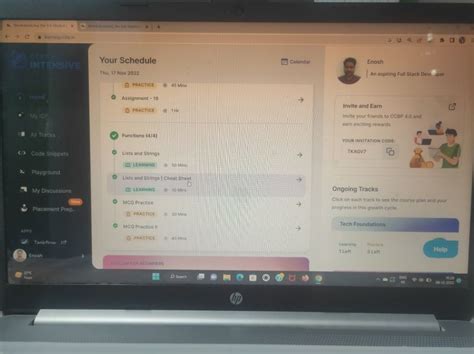enosh kinthada on linkedin day23 30daysofcodechallenge nxtwave